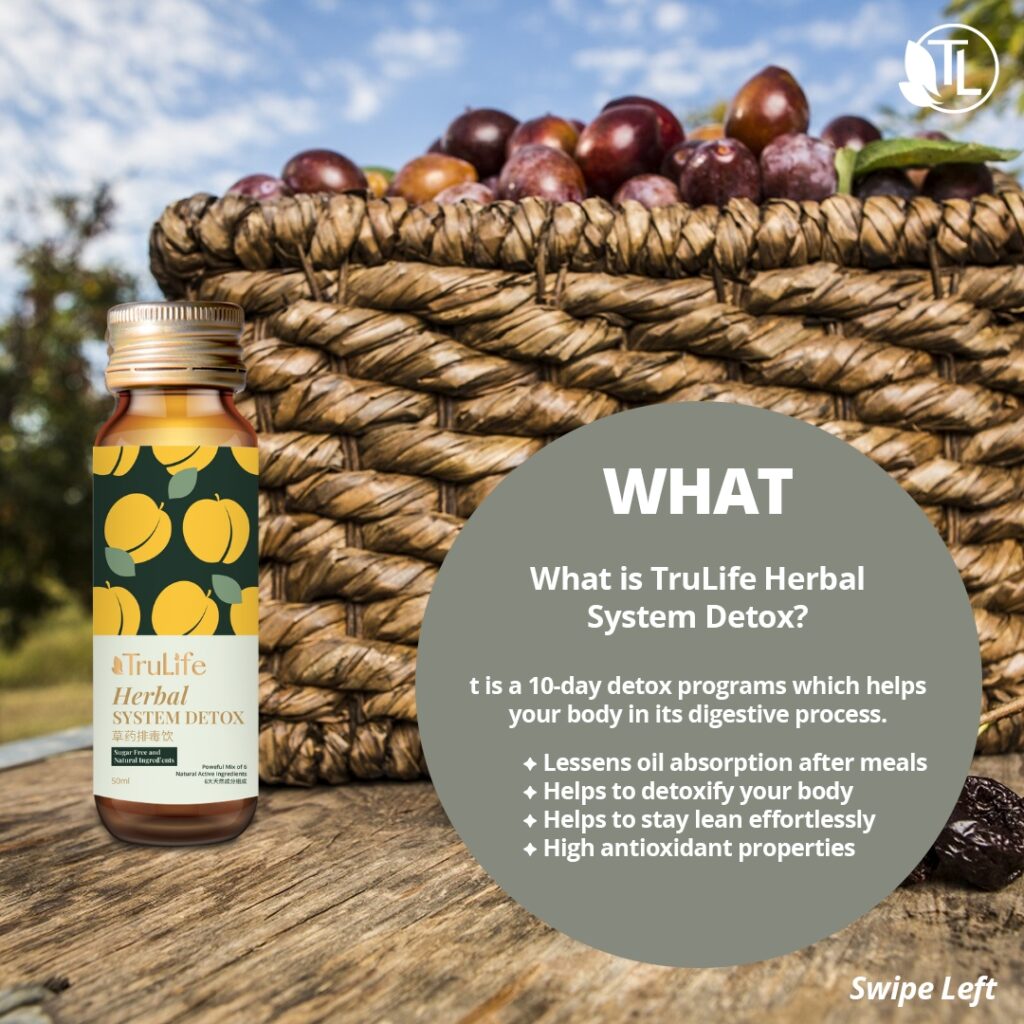 TruLife Sugar-Free Herbal System Detox Shots – 1 Detox Session 10 x ...
