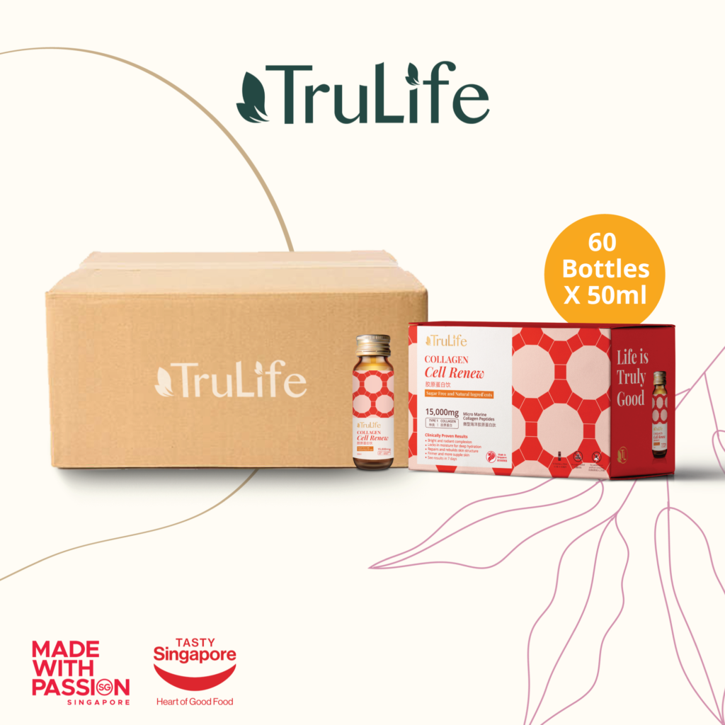 (Bundle of 6) TruLife Collagen Cell Renew Sugar Free (15,000mg) 6 x 10 ...