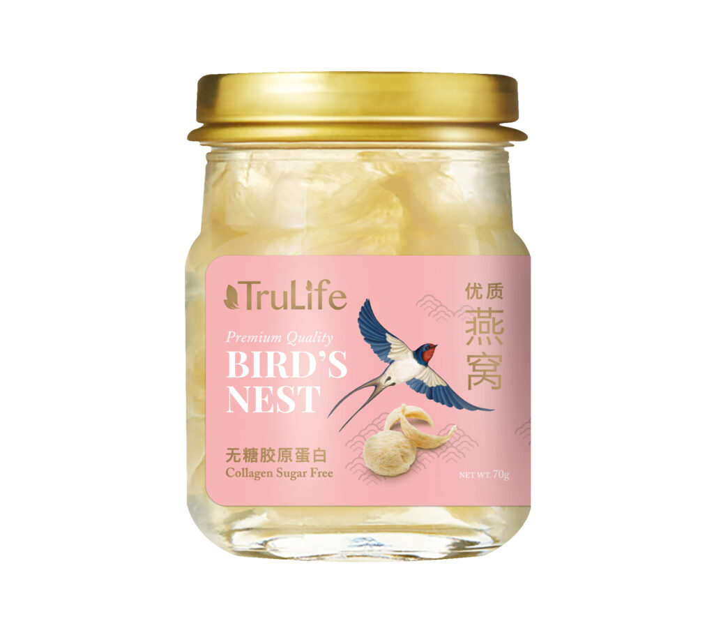 TruLife Premium Bird’s Nest With Collagen (Sugar Free) 6 x 70g ...